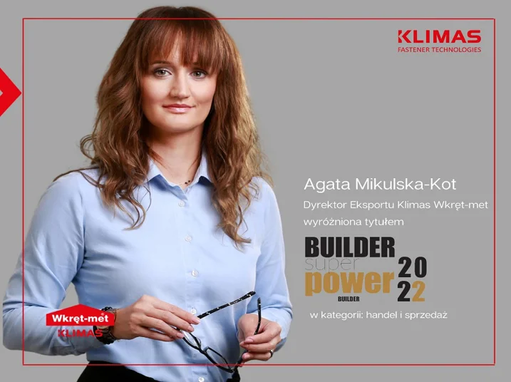 Builder Super Power 2022 dla Agaty Mikulskiej-Kot - OknoSerwis.pl