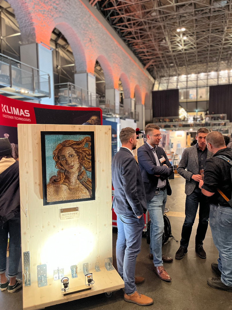 Klimas Art – dzieła sztuki z wkrętów na Forum Holzbau w Innsbrucku ...